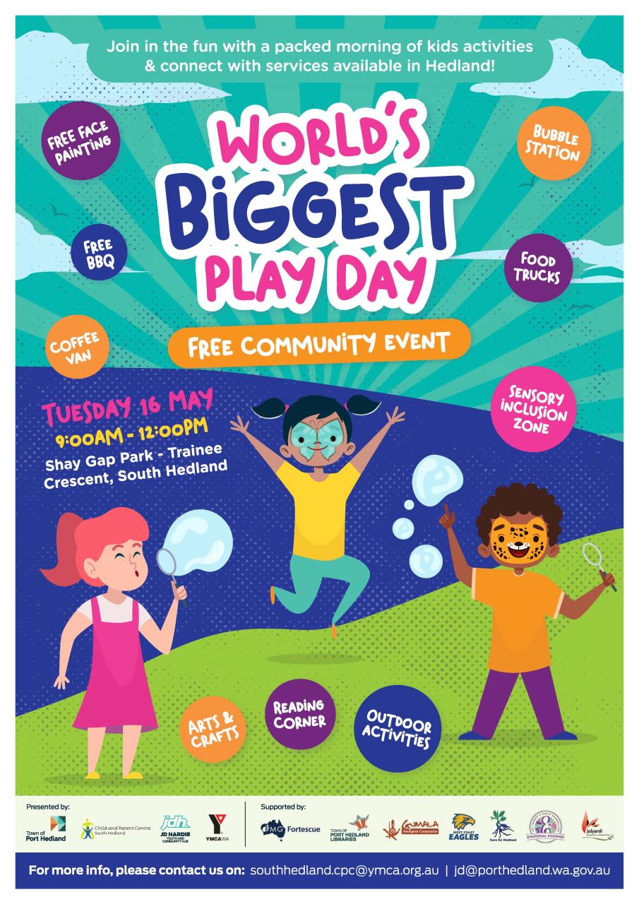 World's Biggest Play Day » Town of Port Hedland