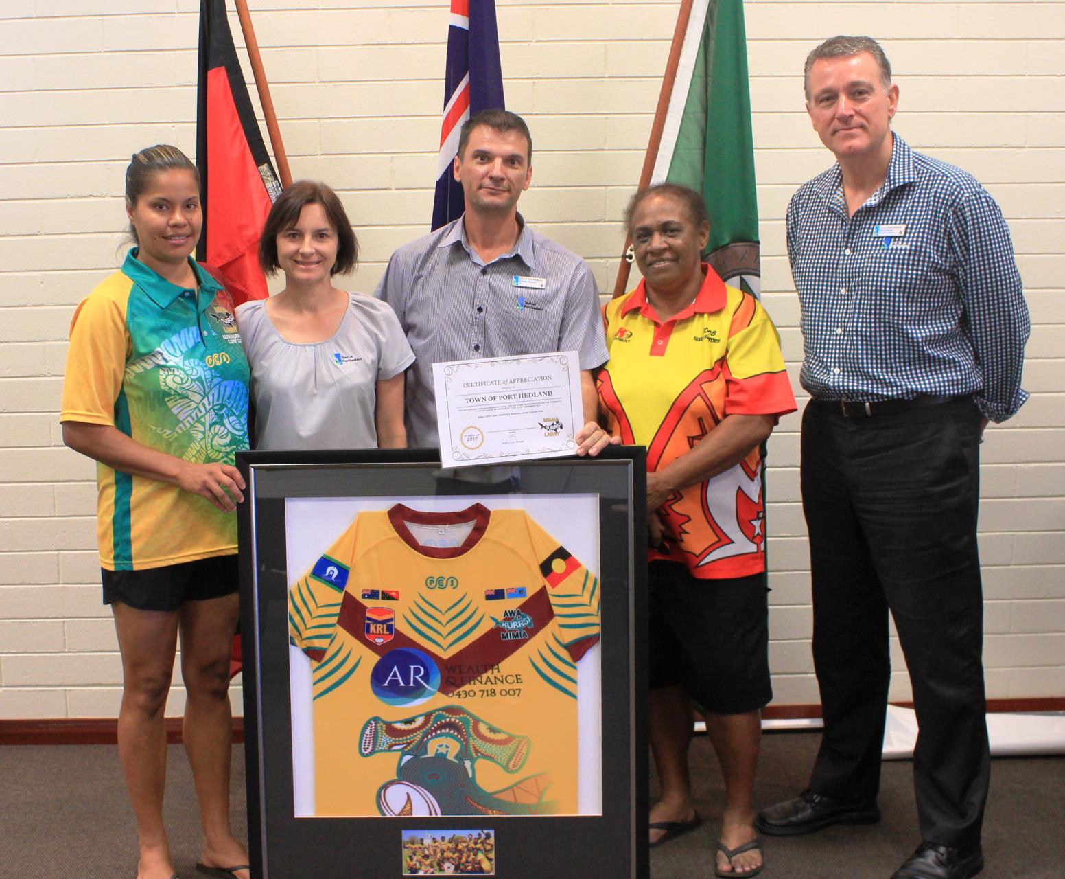 News Story - Local Rugby League team win the Kununurra 9's Comp » Town ...