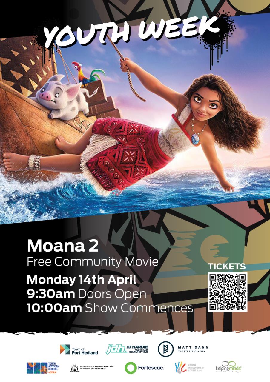 Community Movie - Moana 2 » Town of Port Hedland