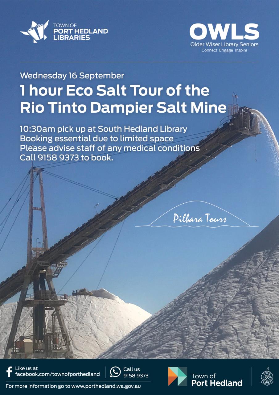 Older Wiser Library Seniors: 1 Hour Eco Salt Tour of the Rio Tinto ...