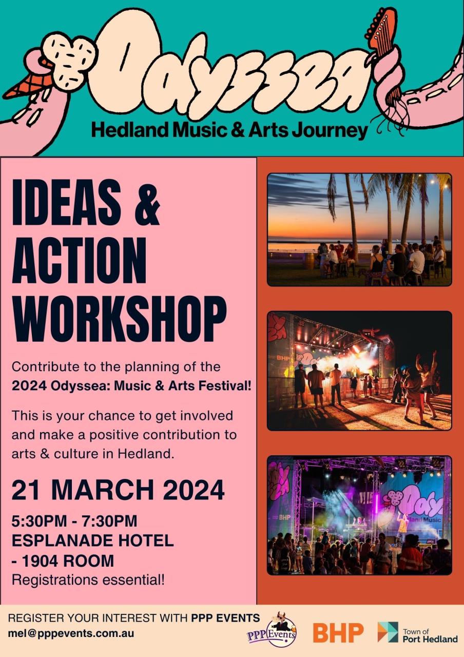 Odyssea Hedland Ideas & Action Workshop » Town of Port Hedland