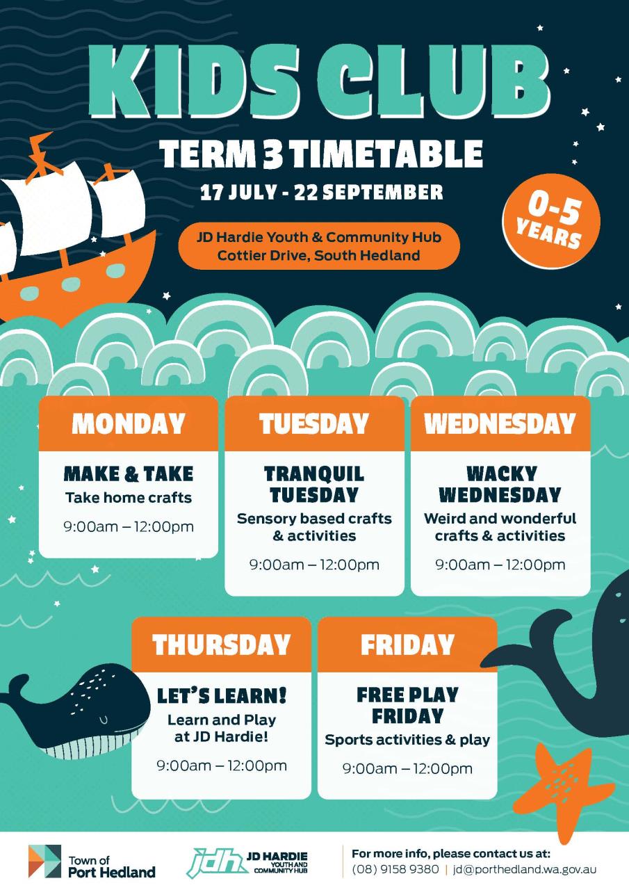 JD Hardie Youth and Community Hub » Town of Port Hedland