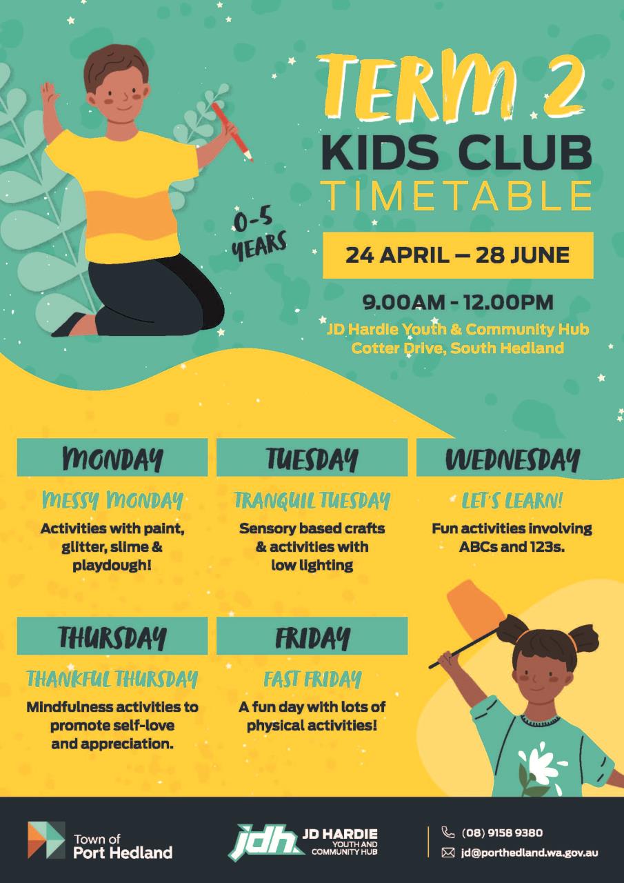 JD Hardie Youth and Community Hub » Town of Port Hedland