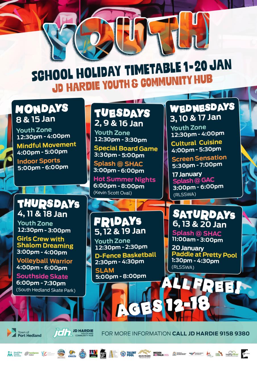 JD Hardie Youth and Community Hub » Town of Port Hedland