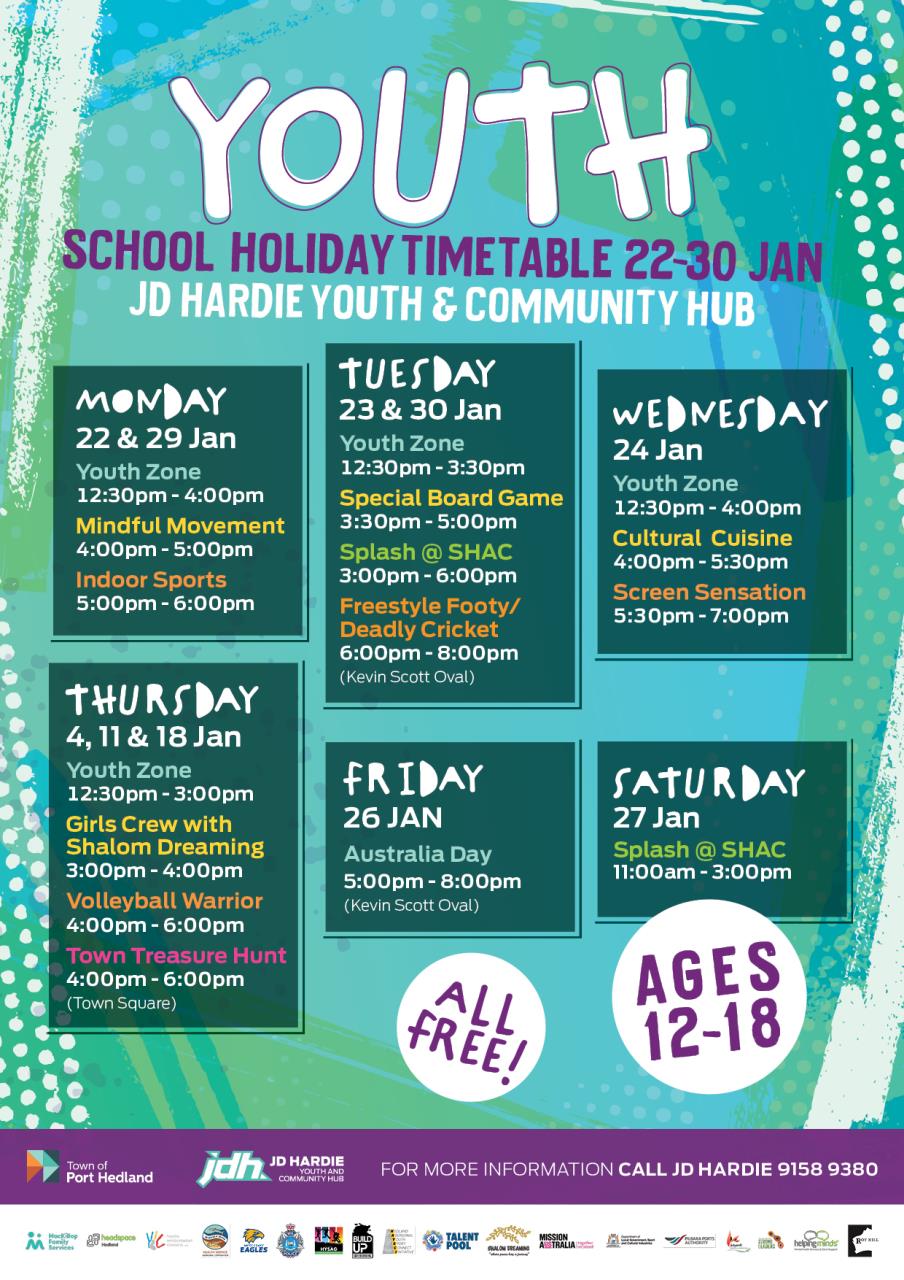 JD Hardie Youth and Community Hub » Town of Port Hedland