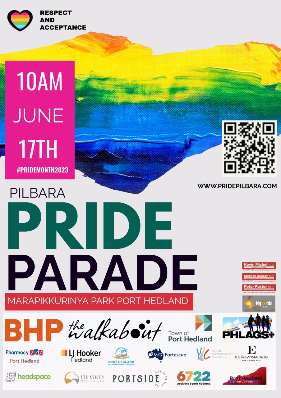 Pilbara Pride Parade » Town of Port Hedland