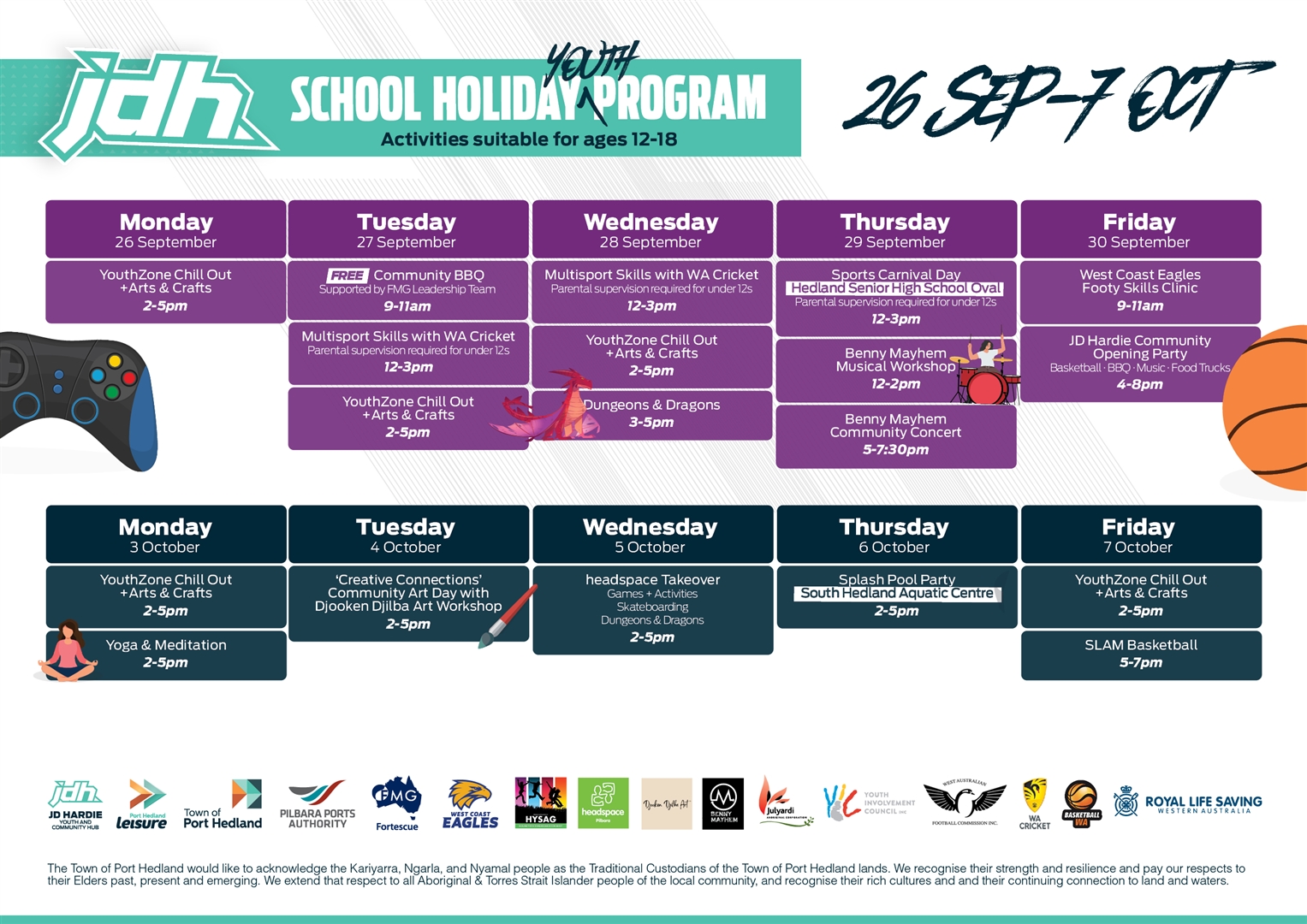 JD Hardie Youth and Community Hub » Town of Port Hedland